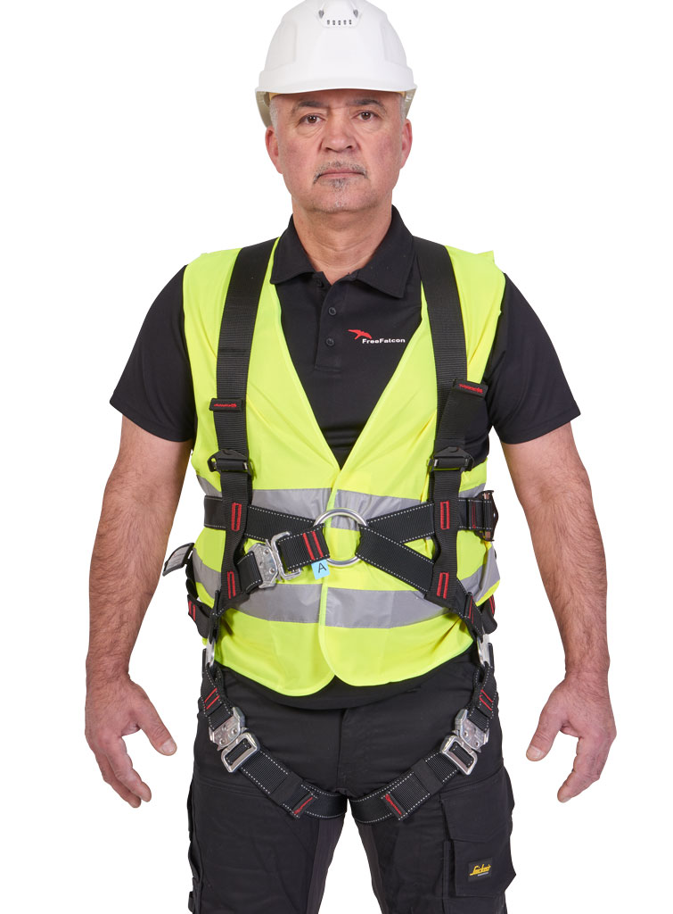 Fall Arrest Harness incl. Fall Arrester Block - FreeFalcon